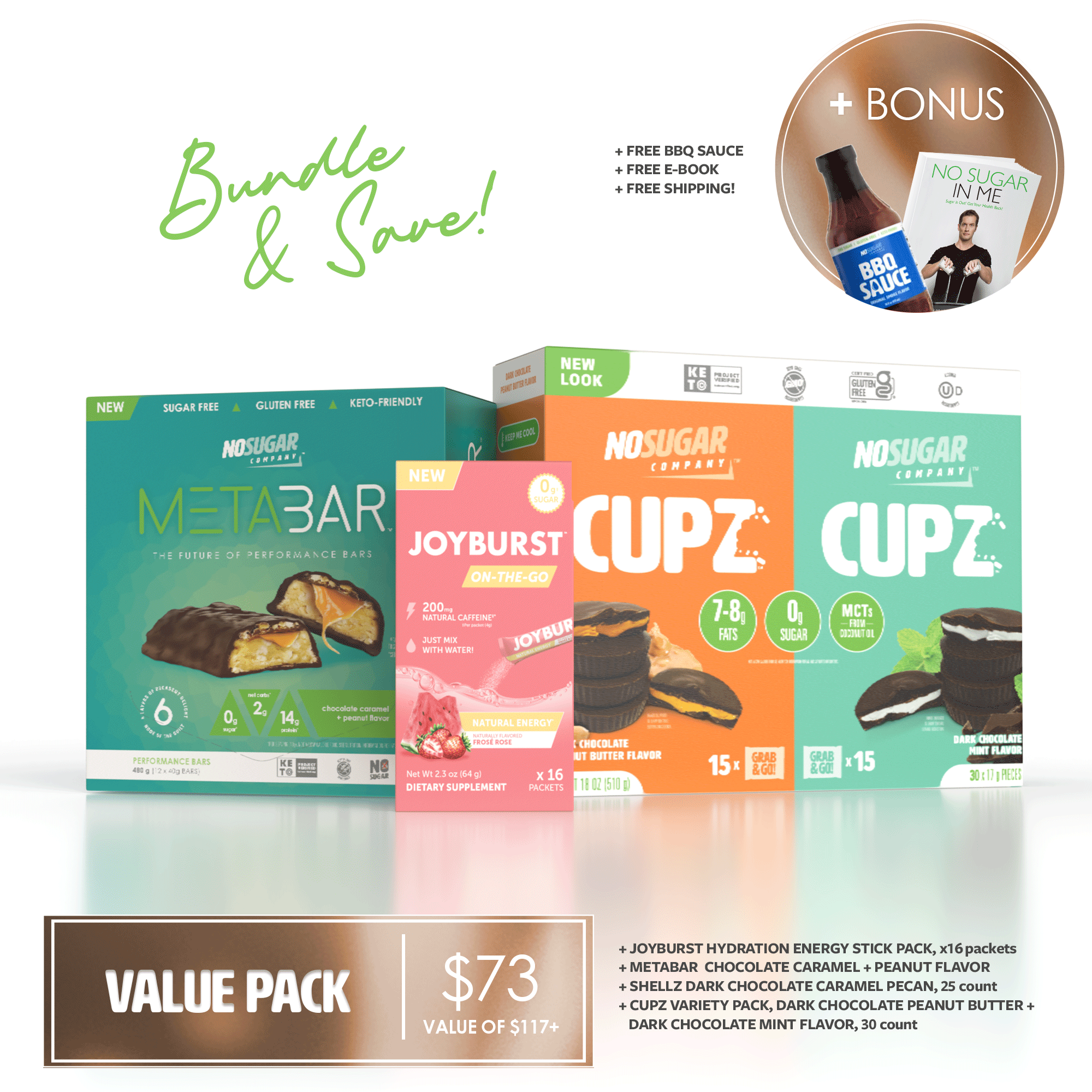 Shop Healthy No Sugar Snacks | The No Sugar Company - No Sugar Company Inc.