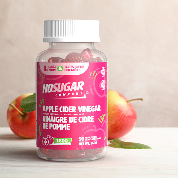 New + Improved No Sugar Apple Cider Vinegar Gummies - No Sugar Company Inc.